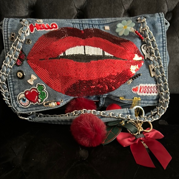 Bags | Denim Junk Bag | Poshmark